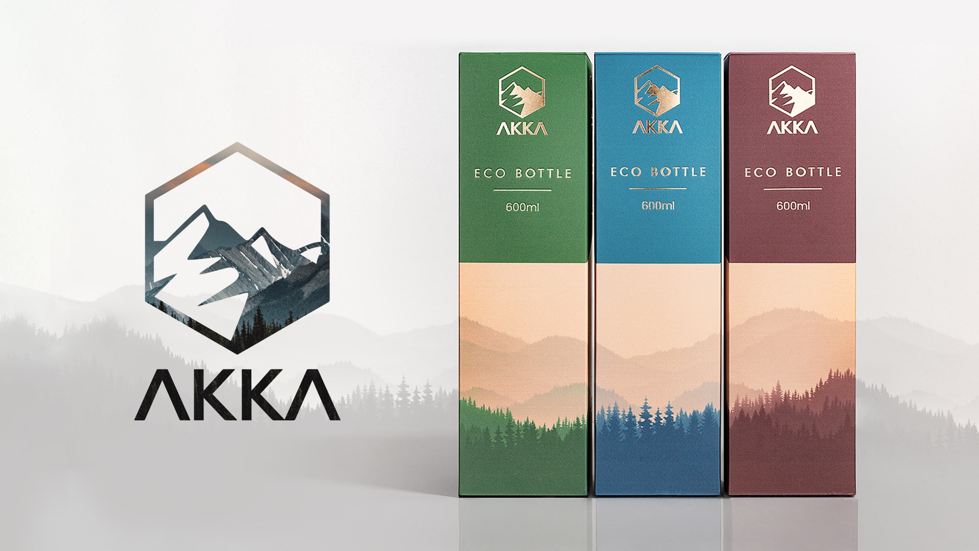 Akka | Order No. 1 Bottle Packaging Design | Branding Agency